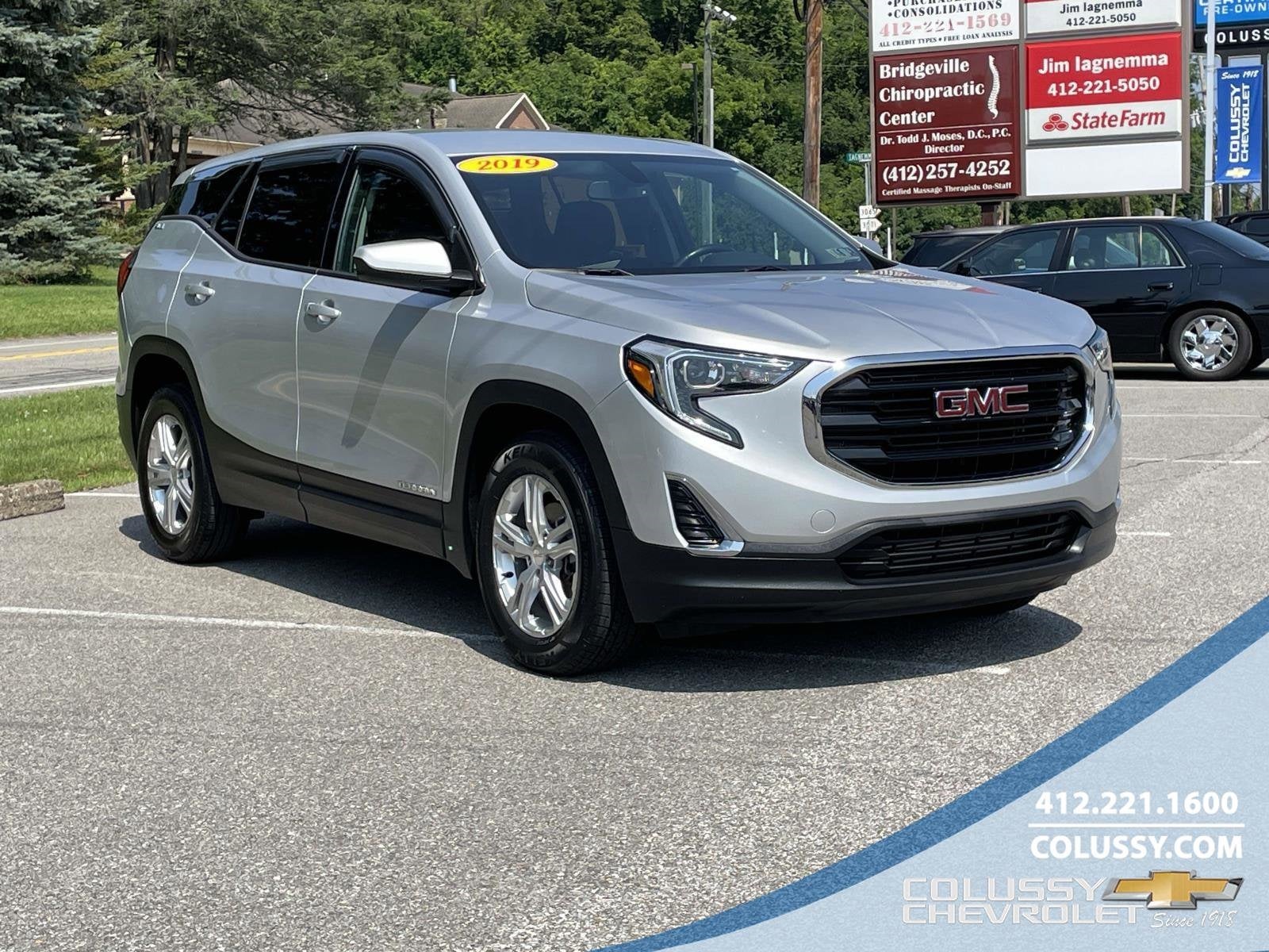 2019 GMC Terrain SLE Bridgeville PA | Colussy Chevrolet 3GKALTEV8KL141507